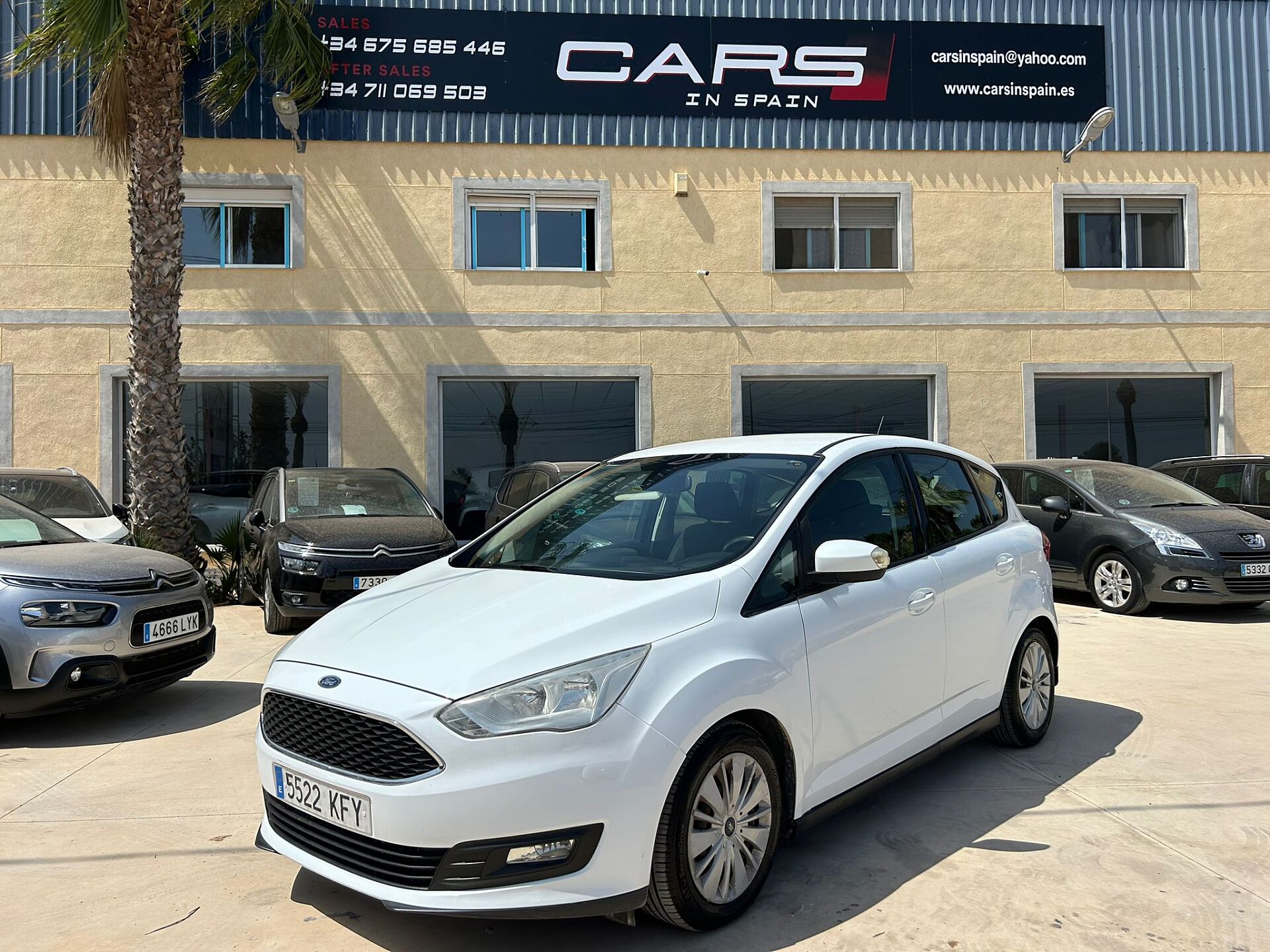 FORD C-MAX TREND AUTO 1.5 TDCI SPANISH LHD IN SPAIN 102000 MILES SUPERB ...