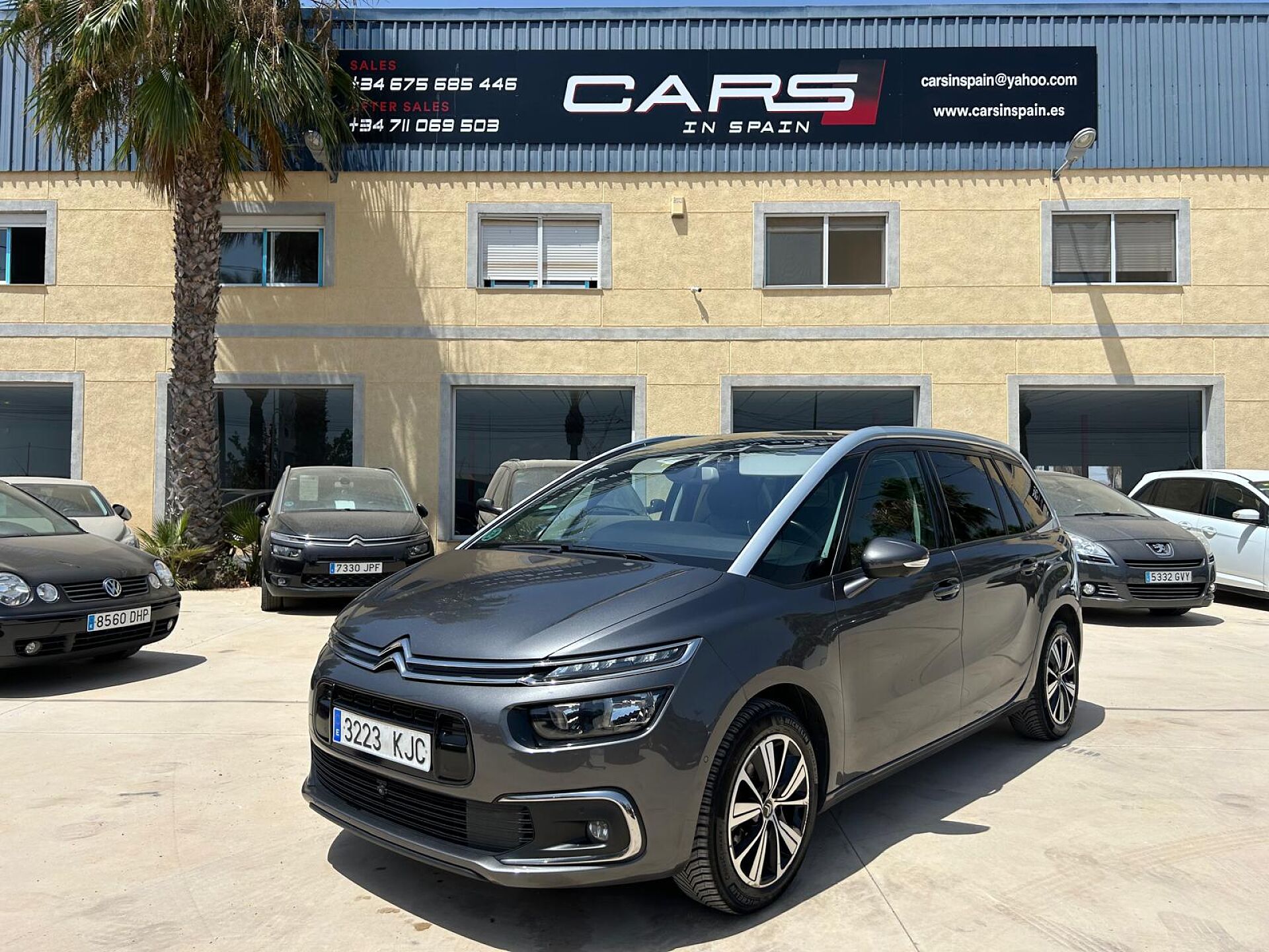 CITROEN C4 GRAND PICASSO 2.0 BLUE-HDI AUTO SPANISH LHD IN SPAIN 110K 7 ...